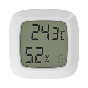 Digital Hygrometer Indoor Humidity Meter Room with Humidity and Monitor ...