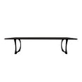 NOIR WHITE OAK RECTANGULAR CONFERENCE TABLE - 120" - Walmart.com