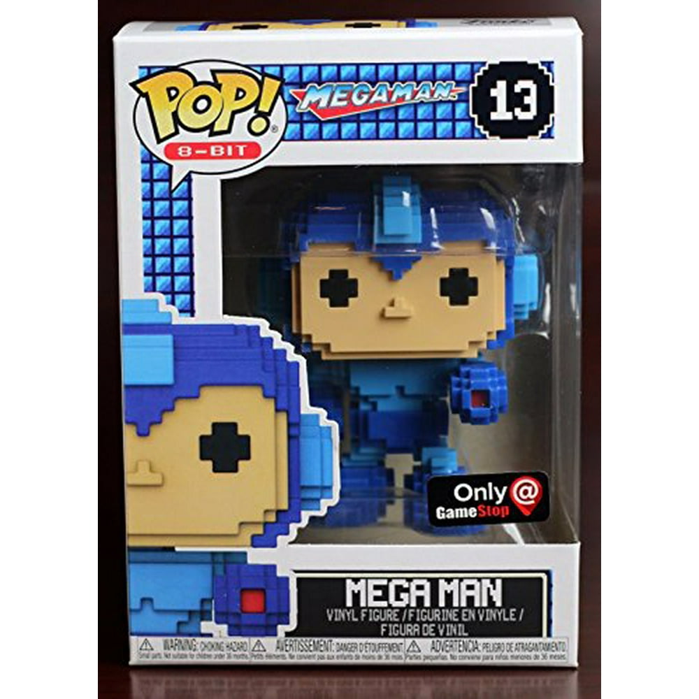 Funko Mega Man 8-Bit Pop! Vinyl Figure #13 GameStop Exclusive - Walmart ...