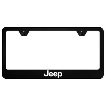 Jeep Name License Plate (Black) - Walmart.com