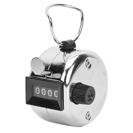 Handheld Counting Tool, Silver Large Counting Hand Tally Counter ...