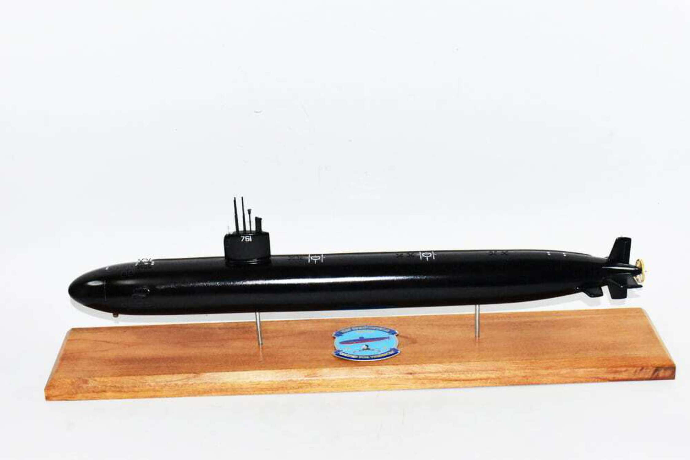 USS Springfield SSN-761 (Black Hull) Submarine Model, US Navy, Scale ...