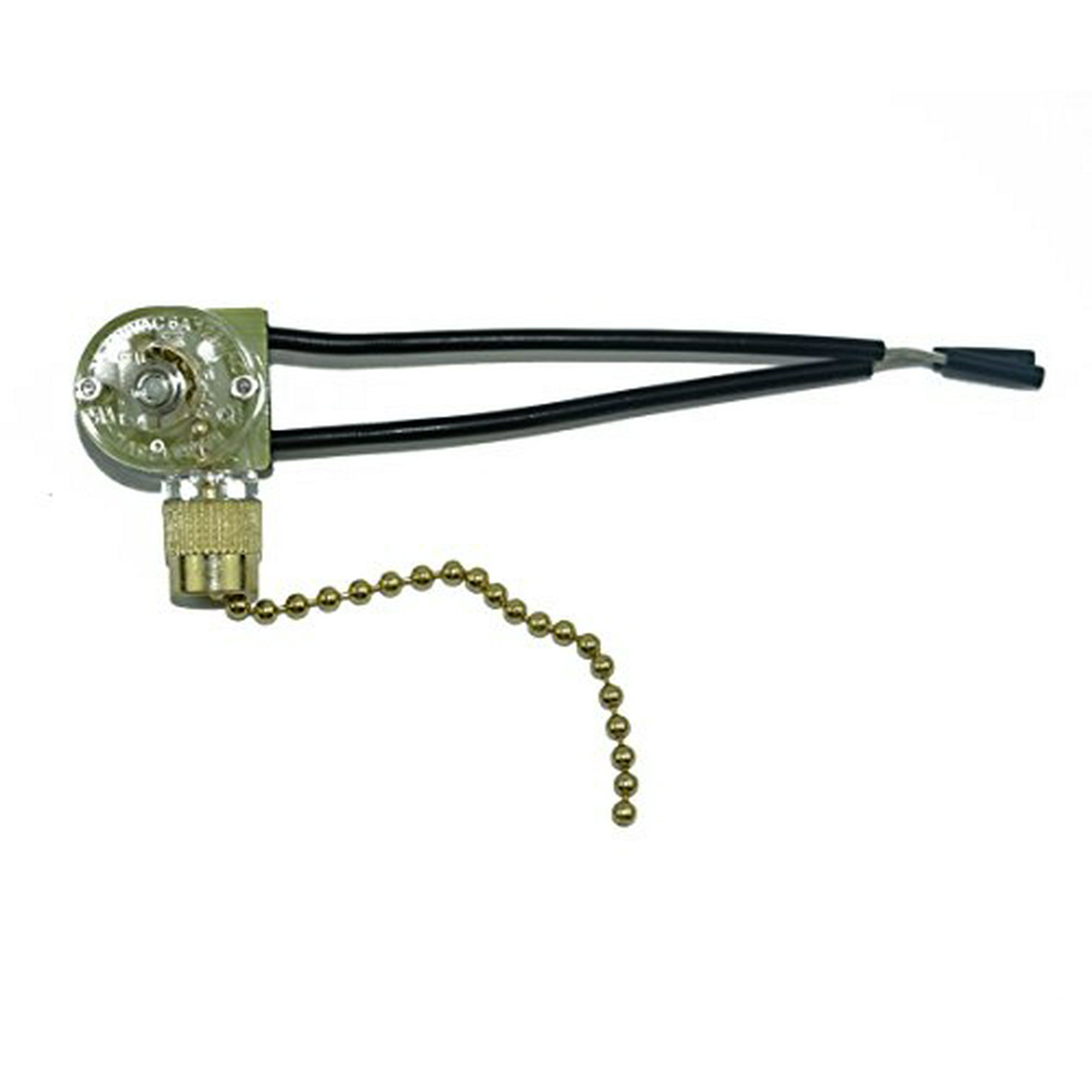 2 Wire Pull Chain Light Switch For Ceiling Fan Lights | Shelly Lighting