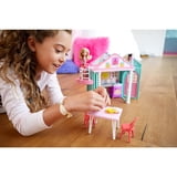 Barbie Club Chelsea Playhouse, 2-Story Dollhouse with Chelsea Doll ...
