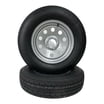 2-Pack Trailer Tire on Rim ST205/75R15 TrailQuest LRC Radial 6 Ply 5 ...