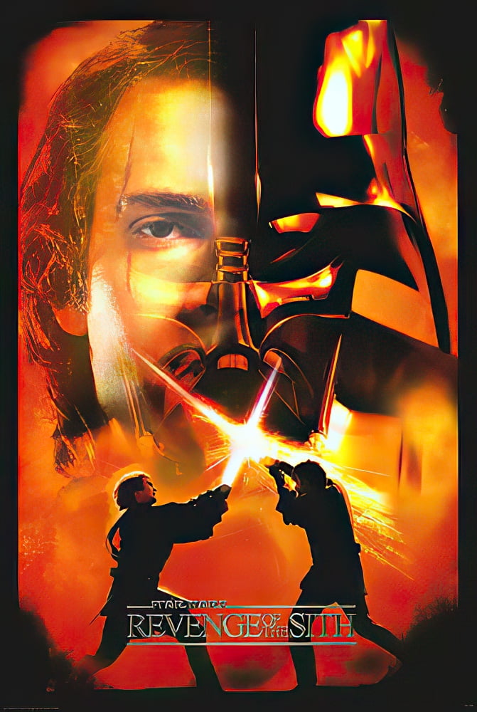 Star Wars: Episode III - Revenge Of The Sith - Movie Poster / Print ...