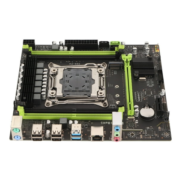 Placa Base DDR4, Placa Base LGA 2011 3, Fuente De Alimentación De 6 ...