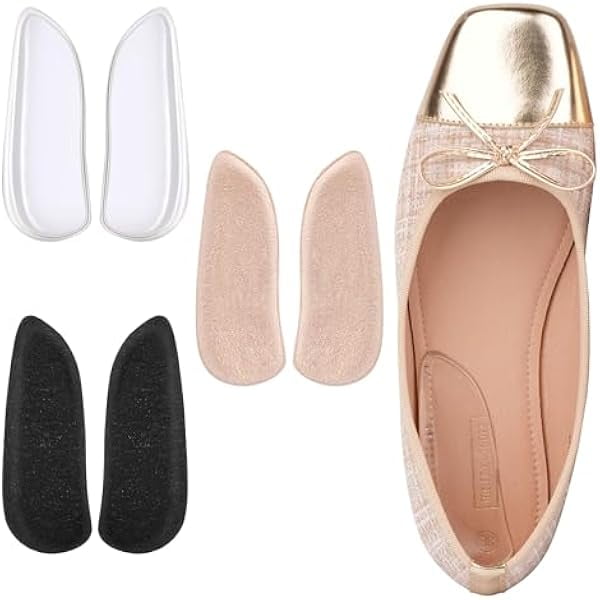 Click here for Aovoto Heel Wedge Silicone 3 Pairs Adhesive Shoe I... prices