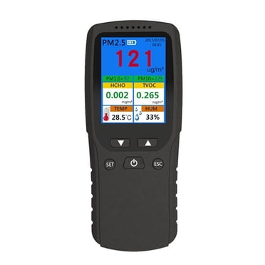 Temtop P600 Particle Meter, PM2.5 PM10 Air Quality Monitor, Smoke ...