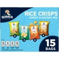 Quaker Rice Crisps Sweet & Savory Variety Pack 12 oz 15 Count - Walmart.com