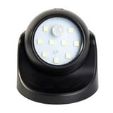 Keyohome 360 Motion Sensor LED Light, Battery Operated, Indoor Outdoor ...