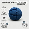 Hacky Sacks for Adults,Sackball,Hand-Made Knitted Footbag Sack,Upgraded ...