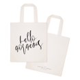 Hello Gorgeous Cotton Canvas Tote Bag - Walmart.com