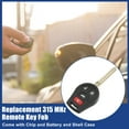 Unique Bargains 315 MHz Key Fob Keyless Entry Remote for Nissan Rogue ...