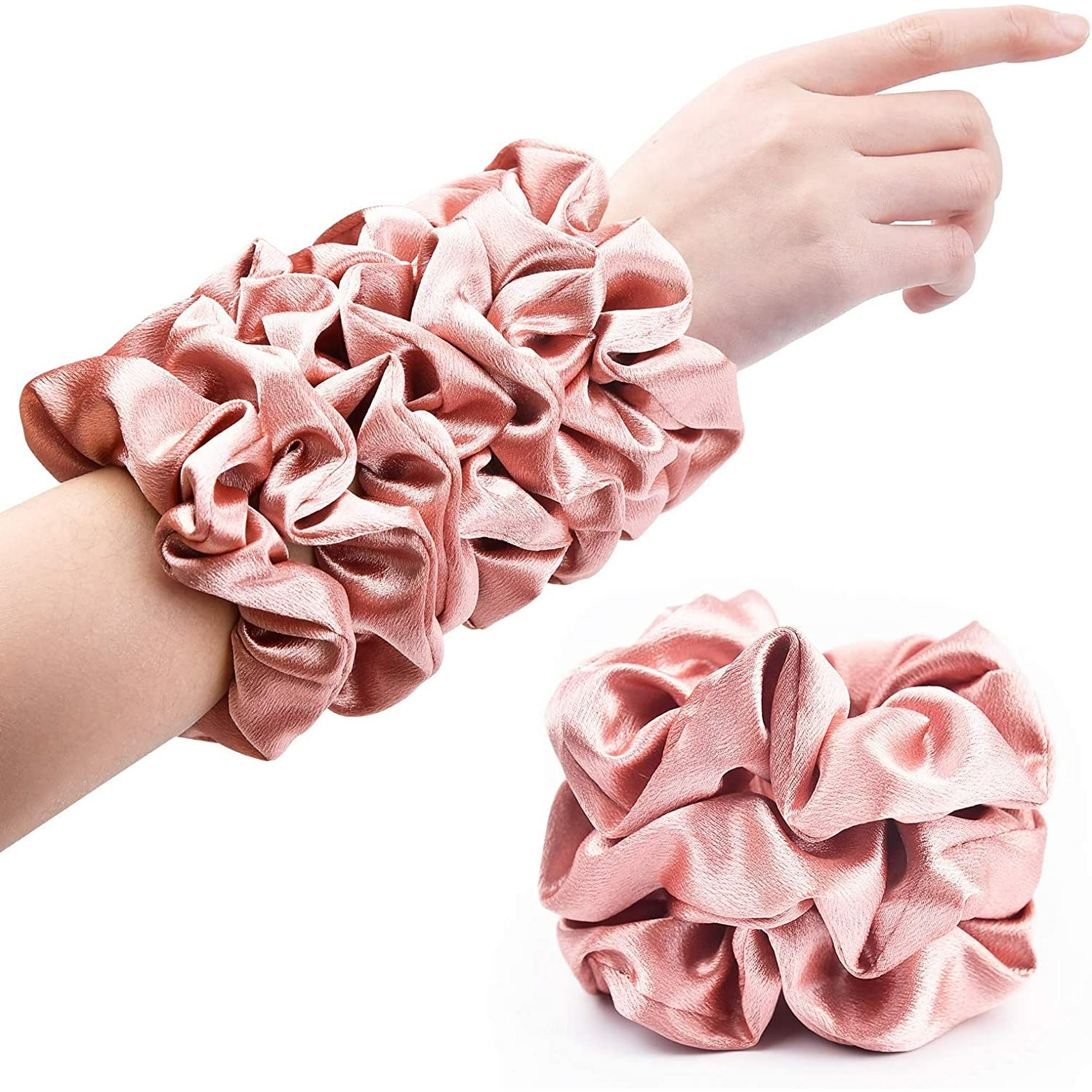 Click here for Hshdldf Satin Silk Bridesmaid Scrunchies For Hair... prices