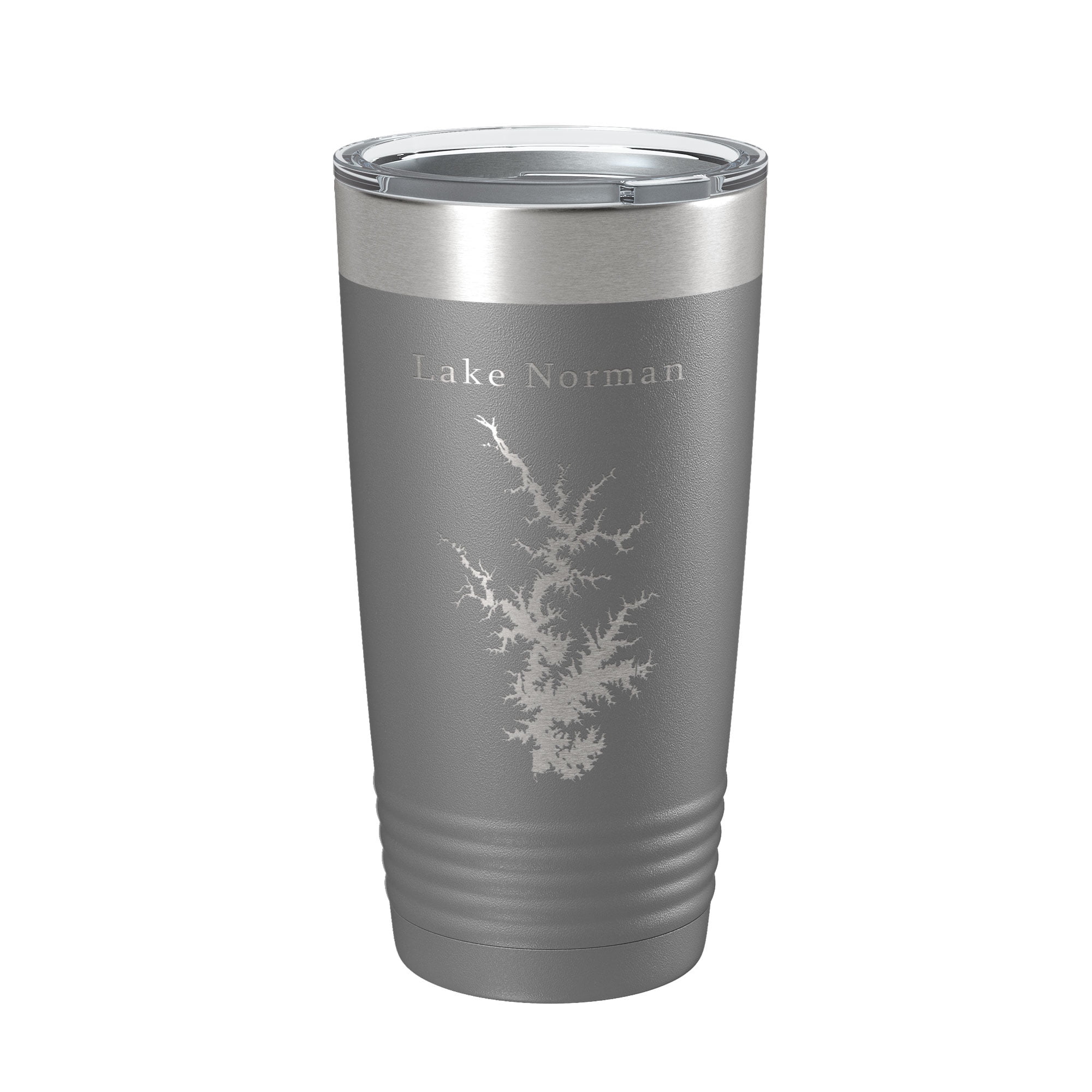Lake Norman Map Tumbler Travel Mug Insulated Laser Engraved Coffee Cup ...