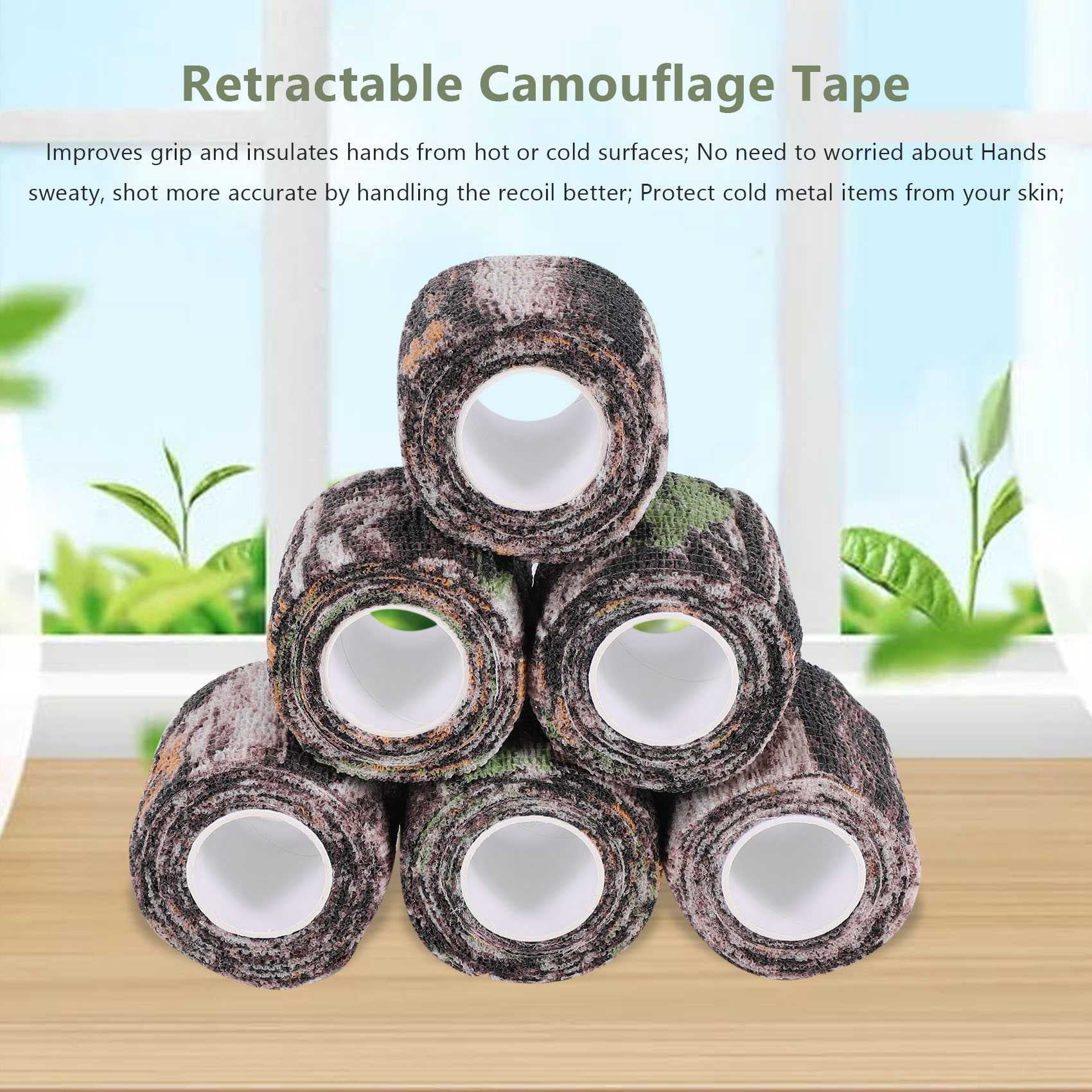 Click here for Unbranded 6 Roll Camouflage Tape Cling Scope Wrap... prices