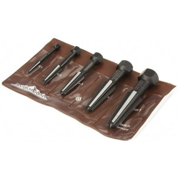Paramount 5 Piece Double-Edged Bolt & Screw Extractor Set, 3/16" to 3/4 ...