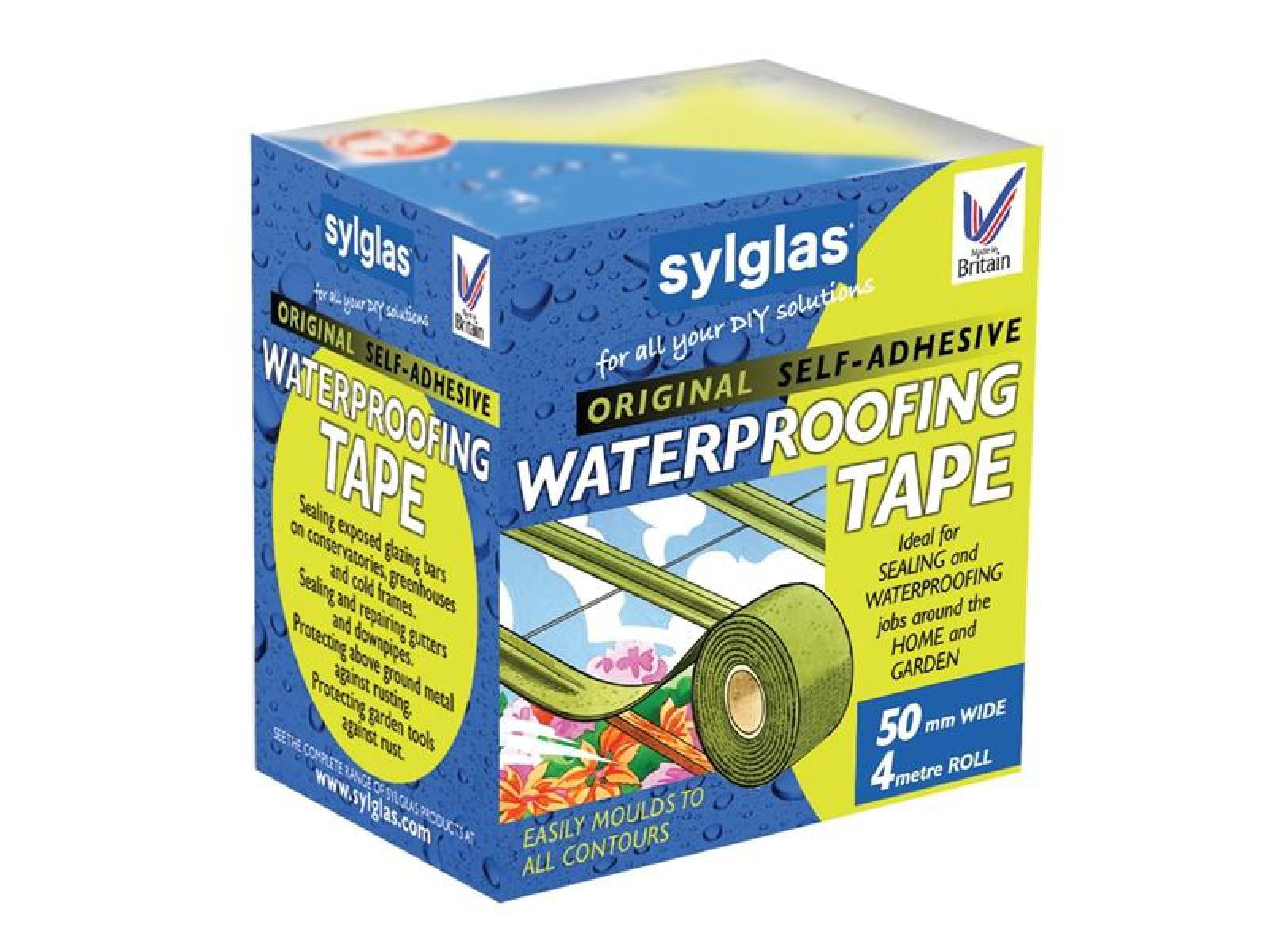 Sylglas - Original Waterproofing Tape 75mm x 4m - Walmart.com