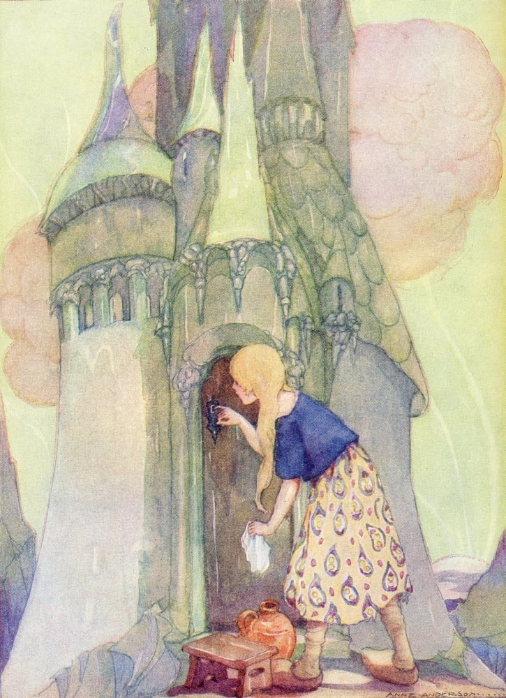 The Seven Crows. Illustration from The Golden Wonder Book for Children ...