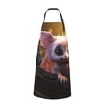 Cauagu Adorable Fluffy Bat Aprons with Pockets,Waterproof Apron for ...