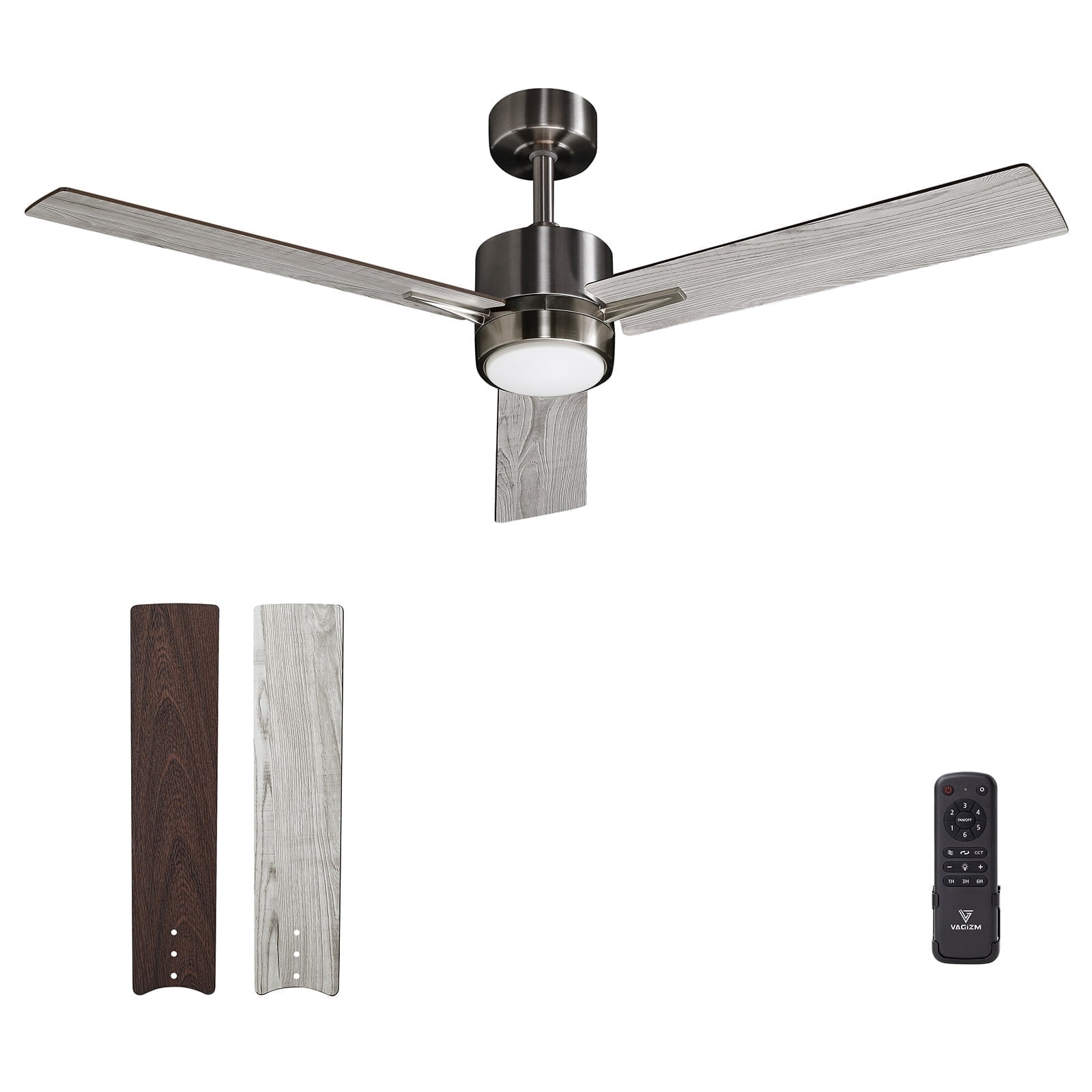 Click here for Vagizm Ceiling Fan 52 With Light: Modern Remote Co... prices