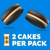 OREO Peanut Butter Creme Cakesters Soft Snack Cakes, 5 - 2.02 oz Snack ...
