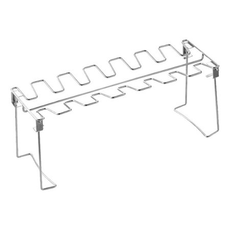 kurtrusly Barbecue Rack Chicken Leg Grill Roaster Holder Foldable ...