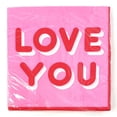 2 Packs - Love You Valentines Day Wedding Party Large Disposable ...