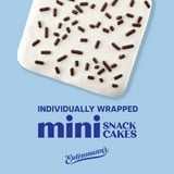 Entenmann's Chocolate Chip Snack Cakes, 6 packs, Mini Iced Cake, 12 oz ...