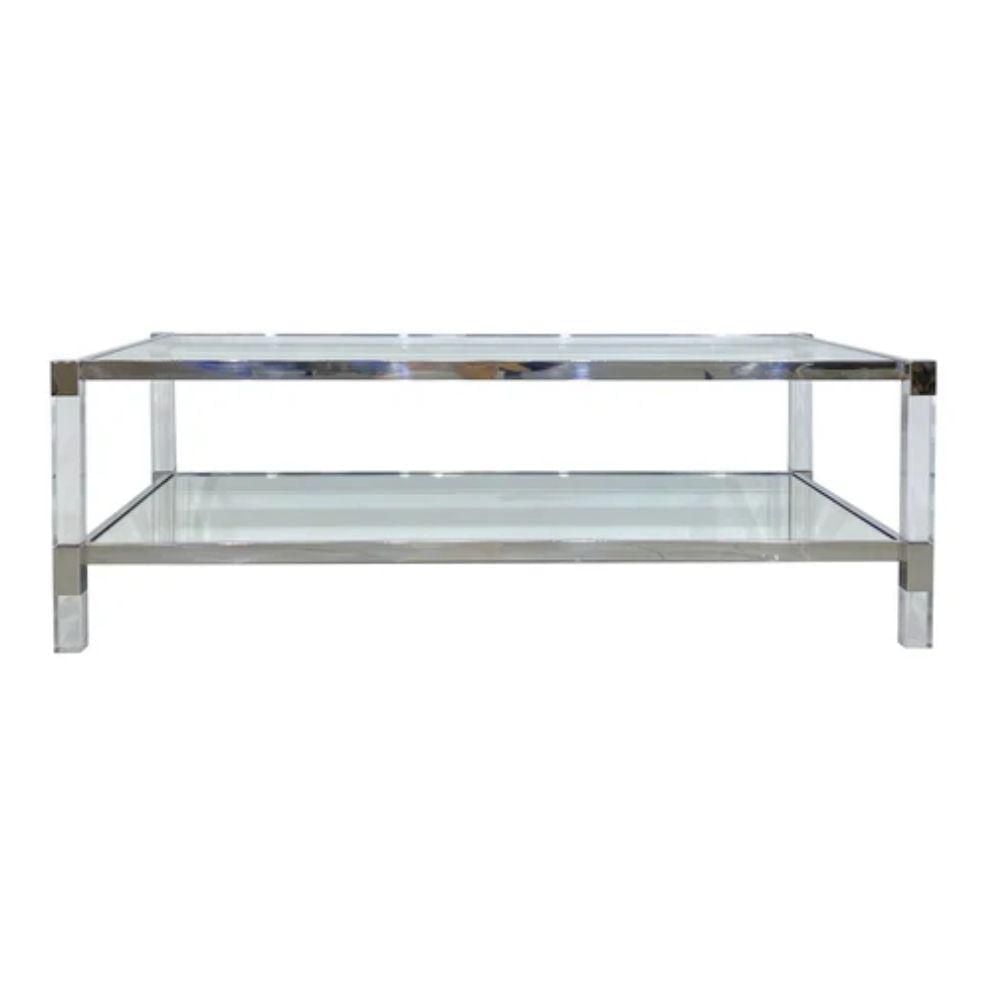 Click here for Take Me Home Furniture Nero Coffee Table In Silver... prices
