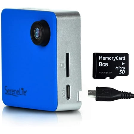 Serene Life SereneLife Clip-on Wearable Camera 1080p Full HD with Built ...