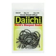 Daiichi Circle Wide Hook Black Nickel Size 5/0 14ct - Walmart.com