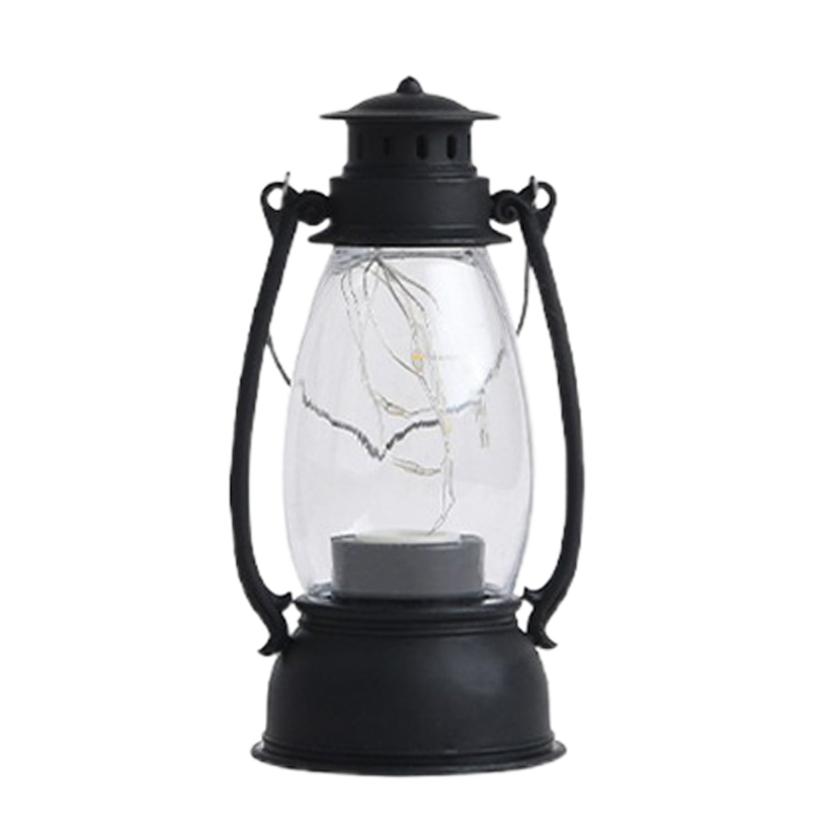 Yoone Vintage Flameless Christmas Lamp LED Storm Lantern Xmas ...