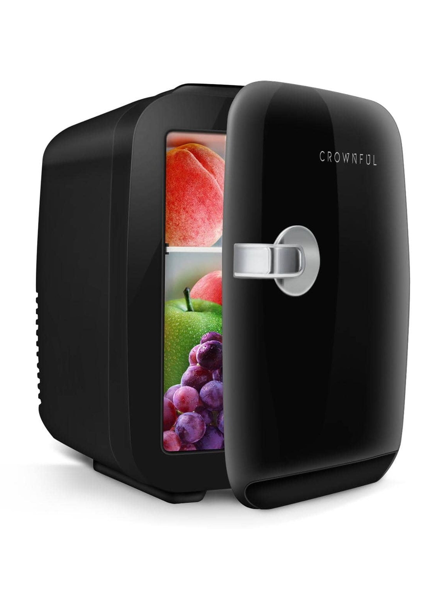 Mini Fridge, 4 Liter/6 Can Portable Cooler and Warmer Personal ...