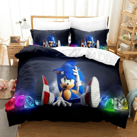 Sonic Sheets Three Piece Set, 3D Printing, Soft Microfiber, Duvet Cover ...