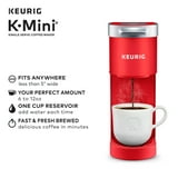 Keurig, Single Serve Coffee Maker, Poppy Red, 6-12oz Brew Size ...