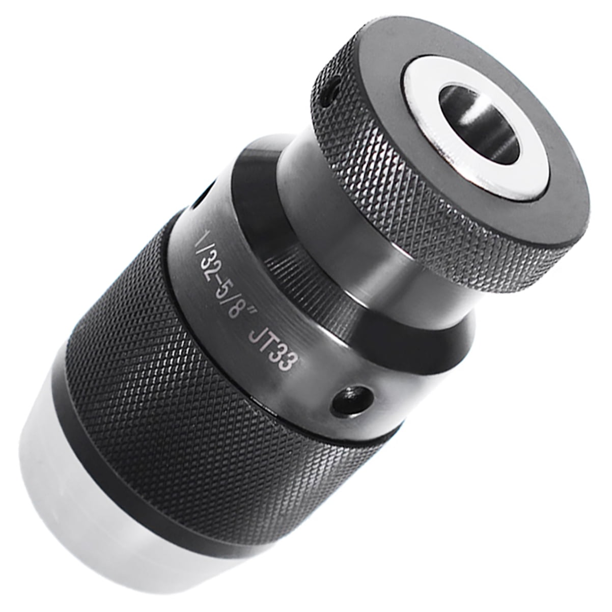 1/32" - 5/8" Keyless Drill Chuck Heavy Duty JT33 Taper Mount for Drill ...