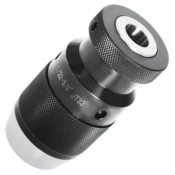 1/32" - 5/8" Keyless Drill Chuck Heavy Duty JT33 Taper Mount for Drill ...