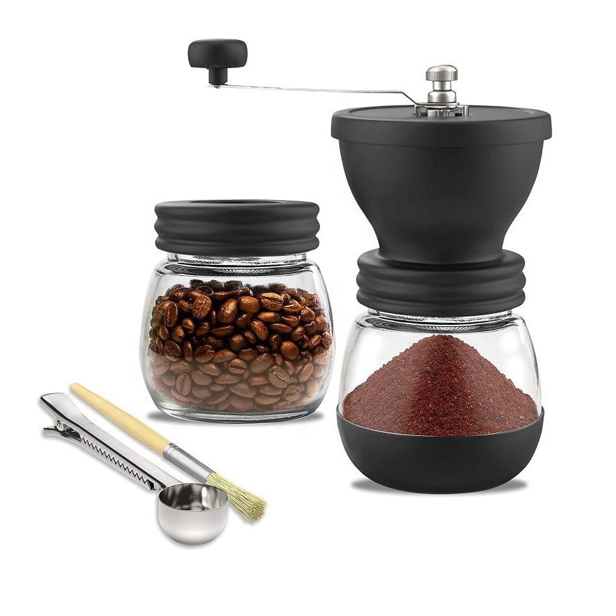 Molinillo De Café Manual Con 2 Tarros, Doble Cojinete | Walmart en línea