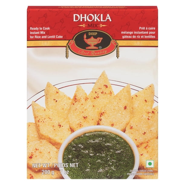 DEEP Dhokla Instant Mix for Rice And Lentil Cake, 200 G, Dhokla Instant ...