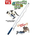 As Seen on TV, Flippity Fish Cat Toy, Motion Activated, Flipping ...