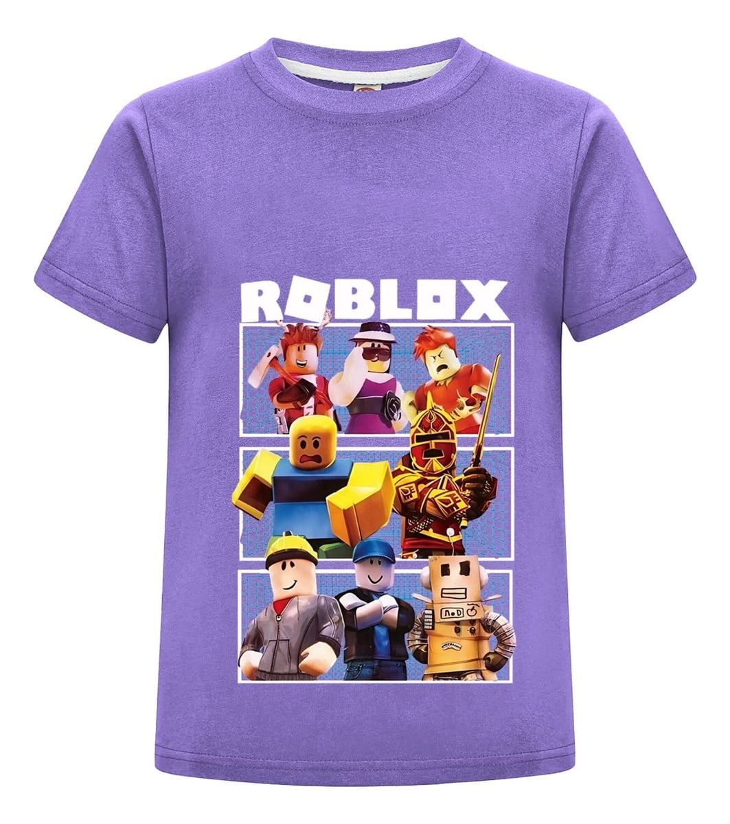 Camiseta Roblox Estilo Gamer para Niño, Playera Infantil con Personajes ...