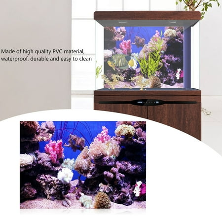 3D Effect Poster, PVC Material, Fish Poster, 3D Effect Coral Pattern ...