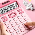 Energy Efficient Solar Calculator With Extra Large And Clear 12 Screen ...