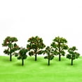 Plastic Fruit Tree HO Scale Train Layout Garden Sand Table Model Trees ...