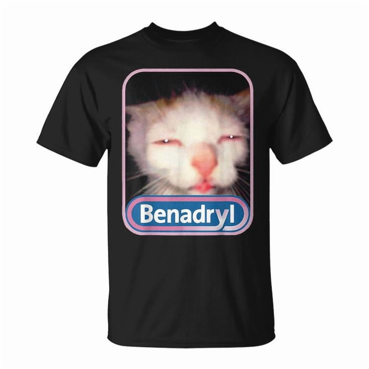 Click here for Generic 100 Cotton Benadryl Meme Cat Benny Cute &... prices