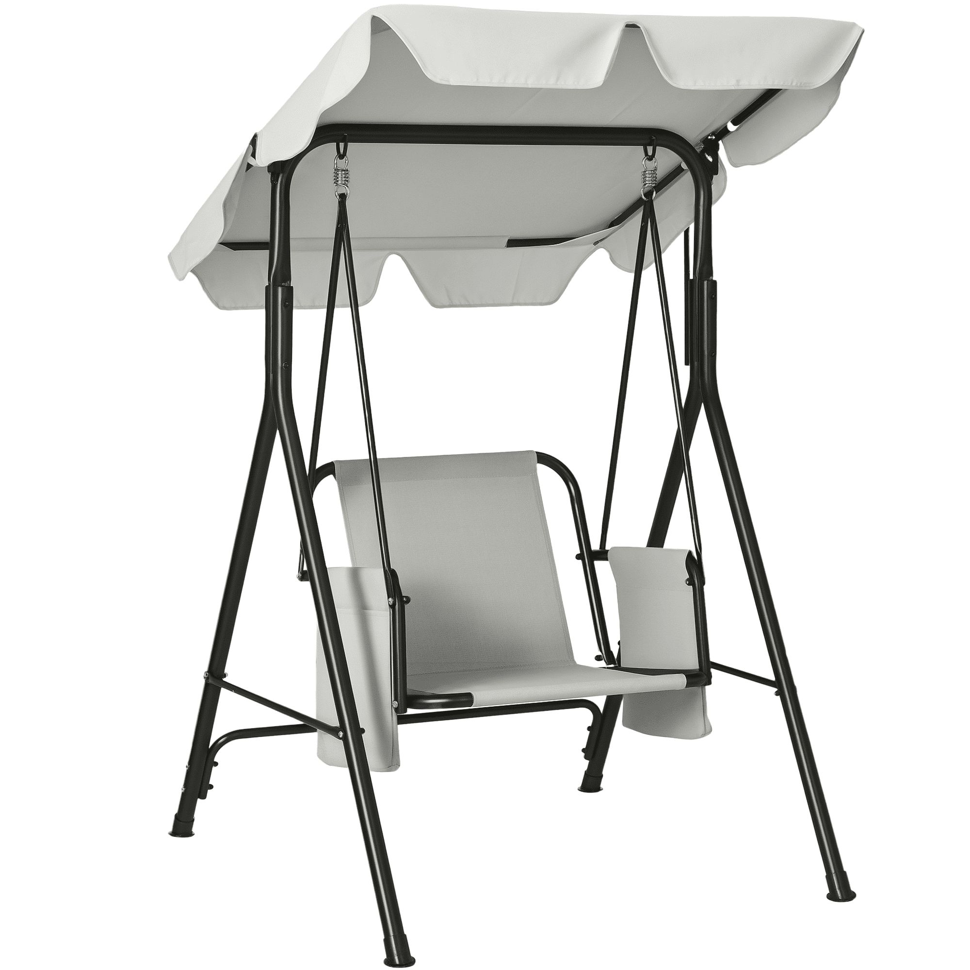 Click here for Outsunny 1-Seat Patio Swing Chair With Adjustable... prices