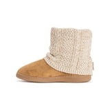 Muk Luks Women's Cable Knit Bootie - Walmart.com