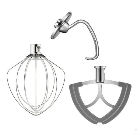 Mixers Attachment Flex Edge Beater Dough Hook K45ww 6-wire Whip For 4.5 ...